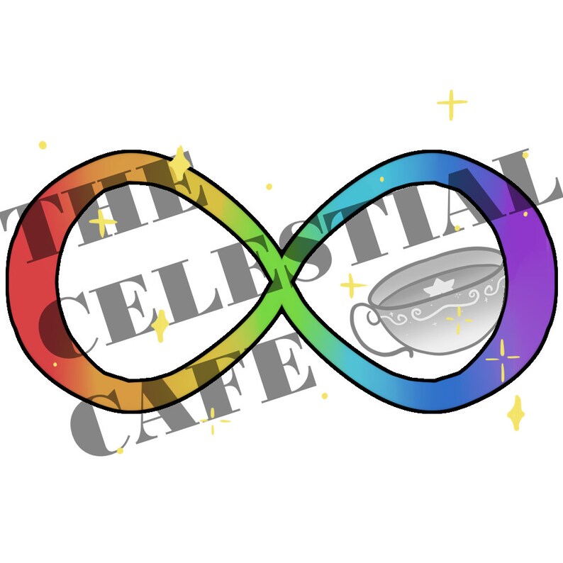 Sparkling Autism Infinity Symbol | Twitch Emote - Etsy
