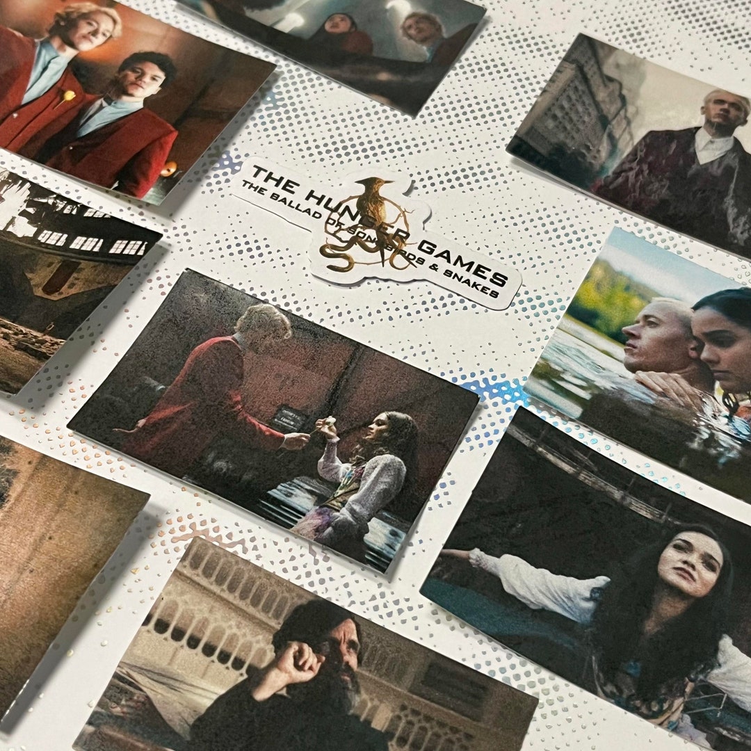NEW the Hunger Games: the Ballad of Songbirds and Snakes 10 STICKERS ...