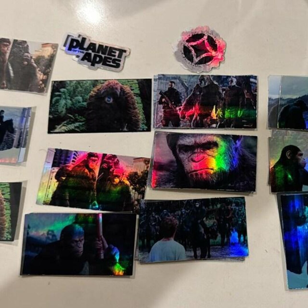 Planet of the Apes Sticker Pack (12 Stickers!) - Etsy