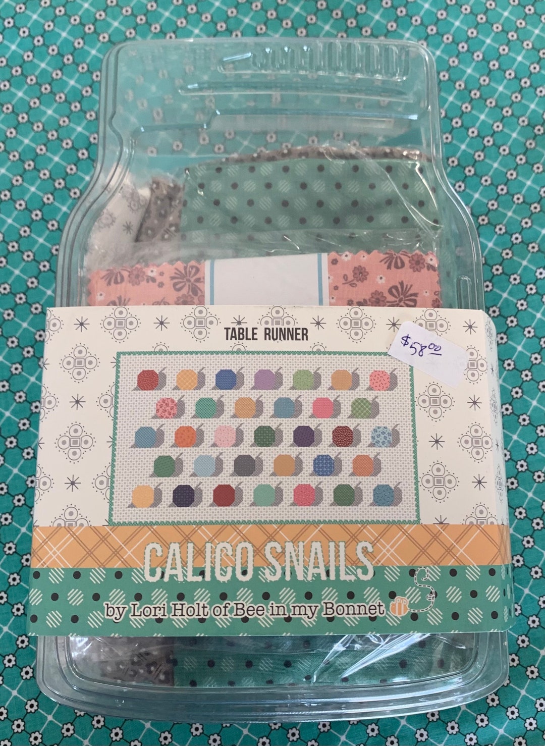 Calico Snails Topper Kit With Calico by Lori Holt of Bee in My Bonnet ...