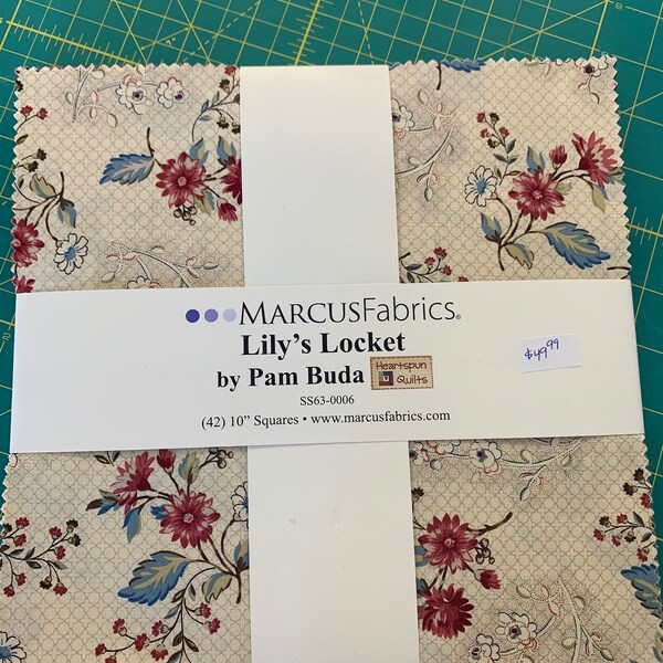 Lily's Locket Fabric - Etsy
