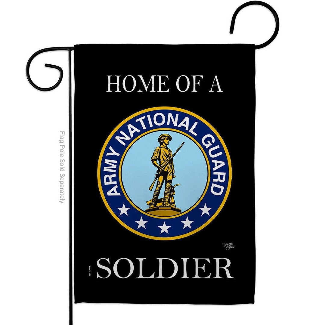 Two Group Flag Home of National Guard Soldier Military Army - Etsy