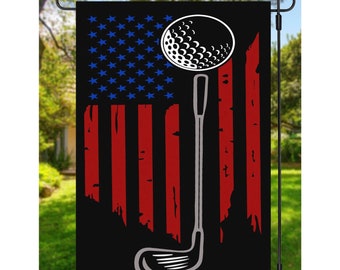 Golf Garden Flag - Etsy
