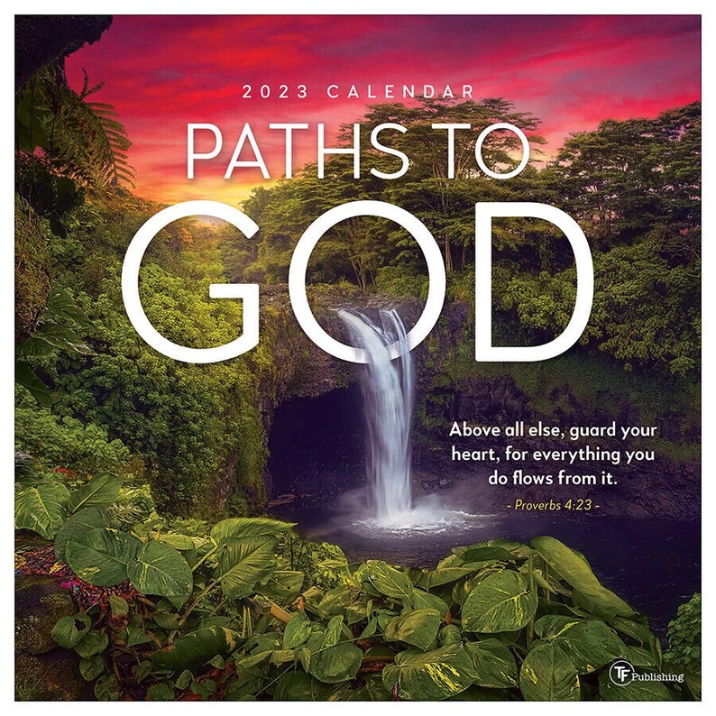 TF Publishing 2023 Paths to God Wall Calendar - Etsy