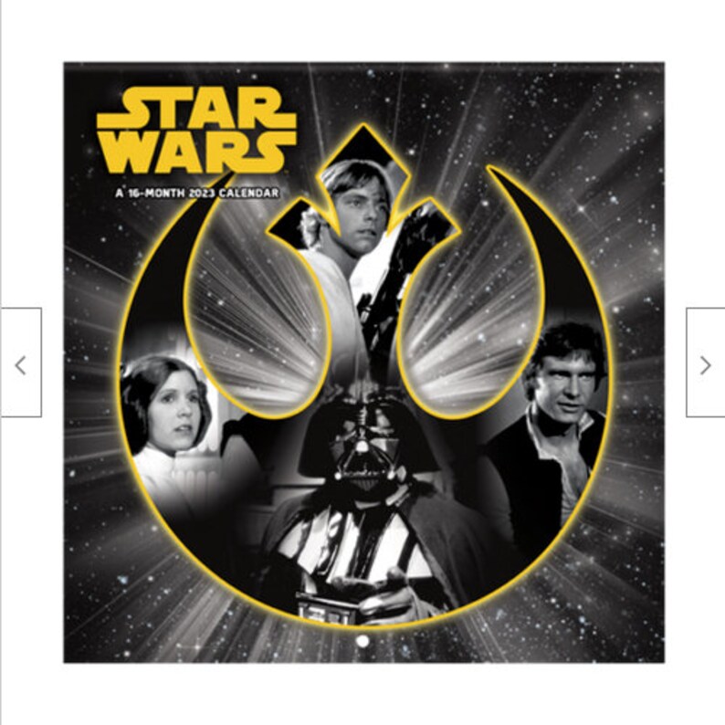 Trends International 2023 Star Wars: Saga Wall Calendar - Etsy Trends International 2023 Star Wars: Saga Wall Calendar - Etsy