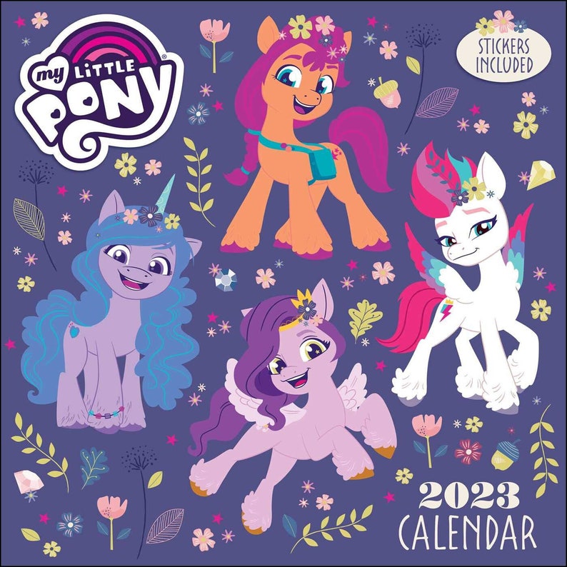 Andrews Mcmeel My Little Pony 2023 Wall Calendar - Etsy