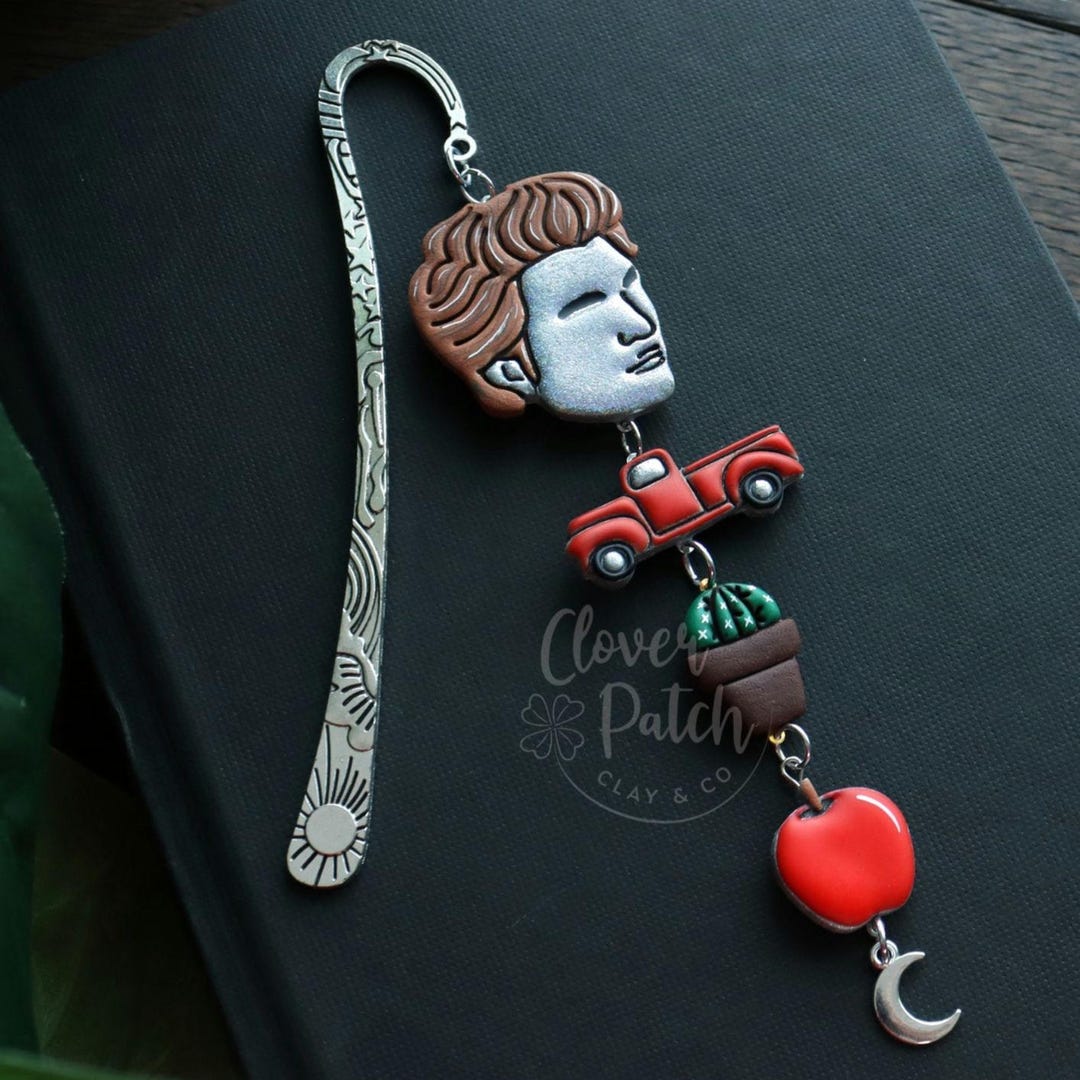 Sparkly Edward Bookmark | Skin of a Killer - Etsy UK