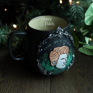 Sparkly Edward Vampire Mug | Cottagecore | Handmade | Forestcore ...