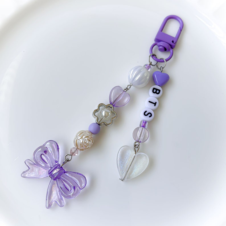 Trendy Phone Charm Strap Customized Cute Phone Charm BTS - Etsy