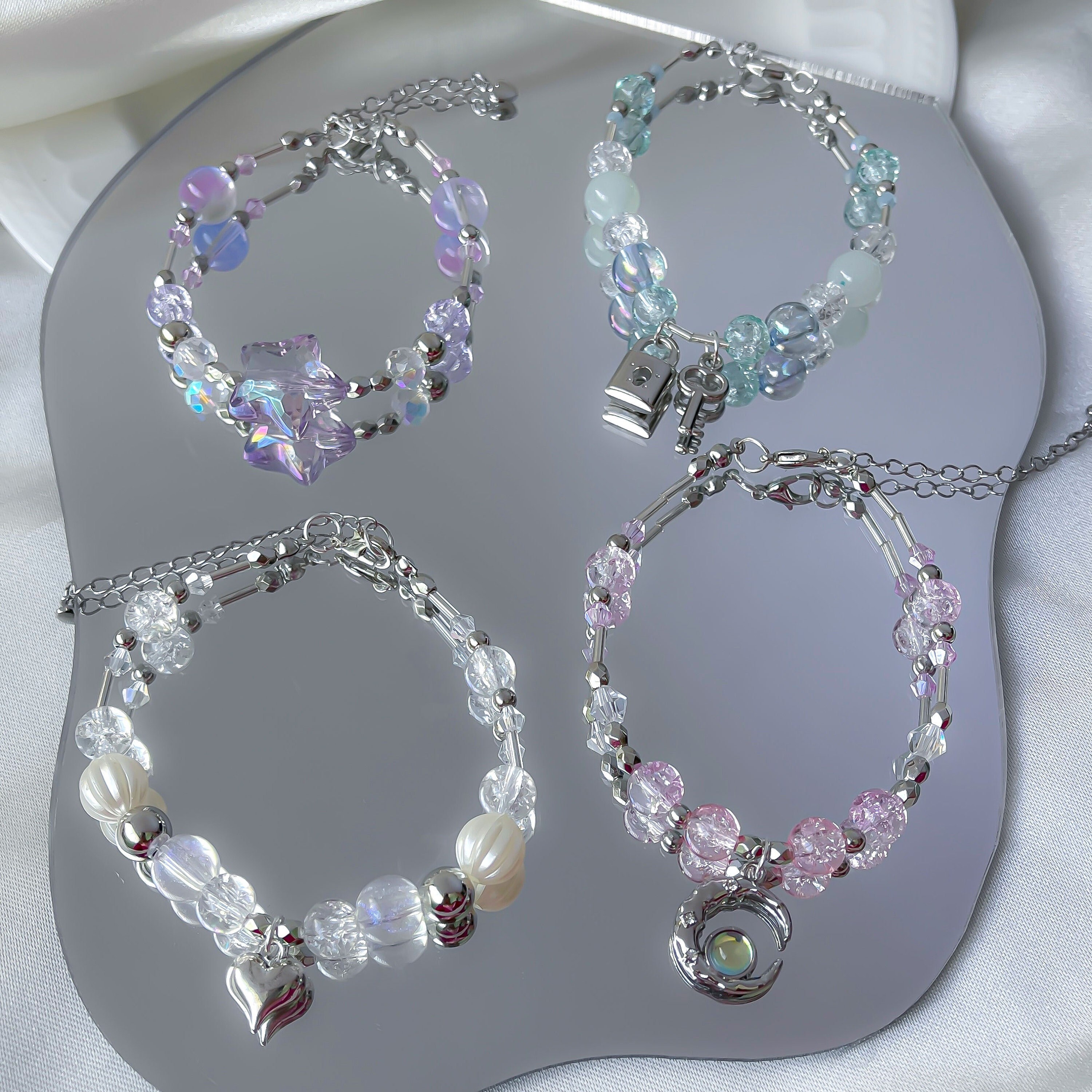 Y2K Fashion Bracelets Fairycore Bracelets in 4 Style Custom - Etsy