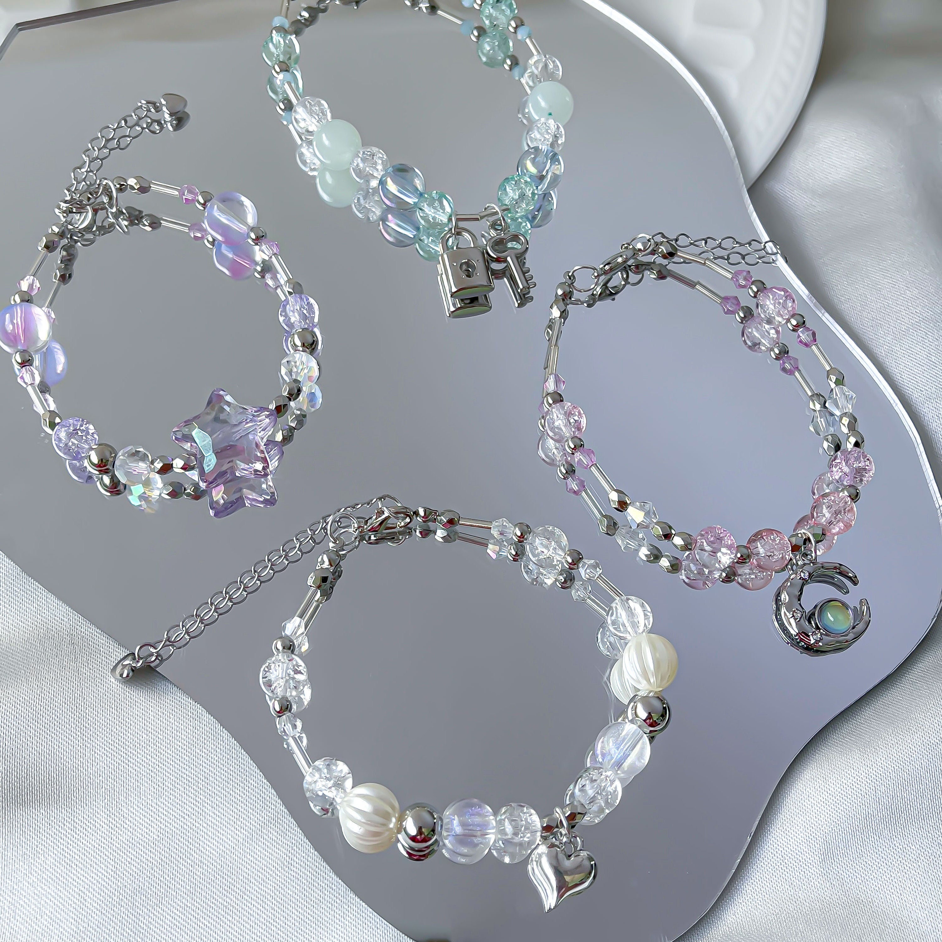 Y2K Fashion Bracelets Fairycore Bracelets in 4 Style Custom - Etsy