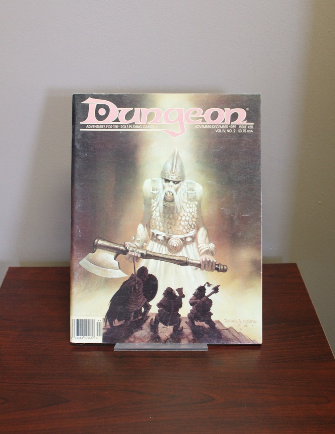 Dungeon Magazine (november / December 1989, Issue #20, Vol. 4, No. 2) - Etsy