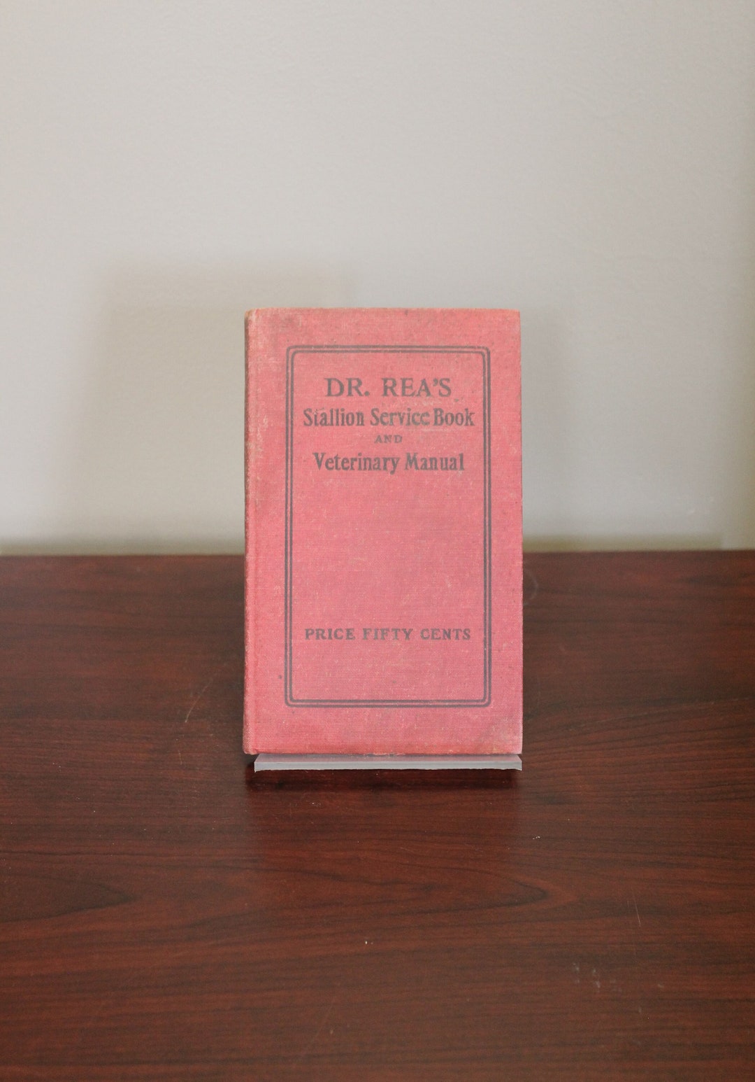 Dr. Rae's Stallion Service Book 1905 - Etsy