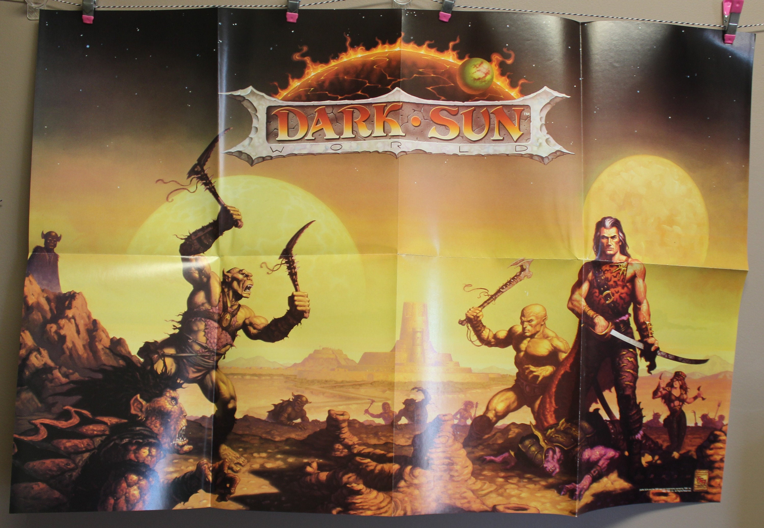 Dark Sun: Campaign Setting advanced Dungeons & Dragons 2nd - Etsy