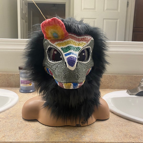 Dino Mask - Etsy