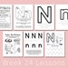 Preschool Curriculum Printable for Homeschool, Teach Letters, Numbers ...