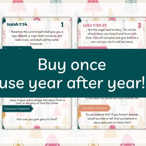 Printable Advent Scripture Bible Devotions for Kids + Questions, NIV ...