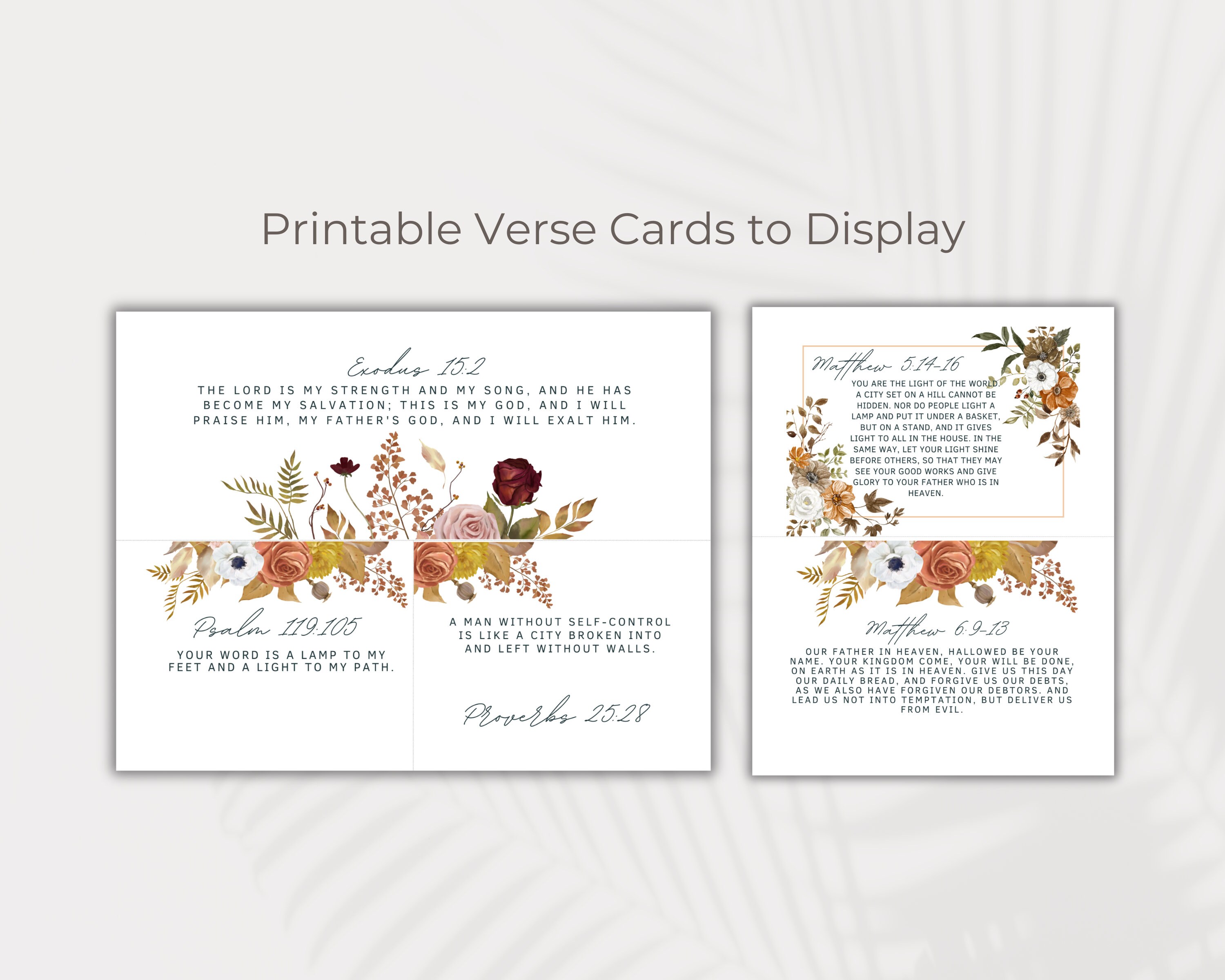 Bible Cursive Copywork, Volume 2, Homeschool Handwriting Practice ...