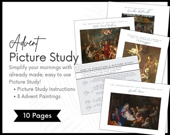 Advent Morning Menu - Etsy