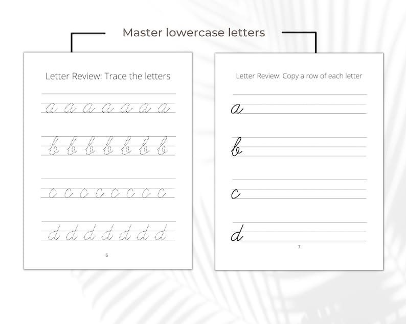Learn to Write Cursive Workbook, Homeschool Handwriting Practice ...