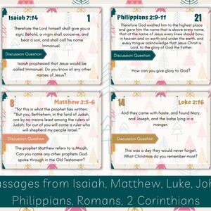 Printable Advent Scripture Bible Devotions for Kids + Questions, NIV ...