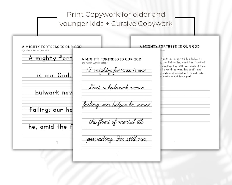 A Year of Hymn Study, Charlotte Mason Hymn Study, Volume 2, Hymnody ...