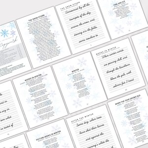 Winter Cursive Copywork and Seasonal Poetry Study, Charlotte Mason ...