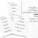 Books of the Bible Print Copywork, Homeschool Handwriting Practice ...