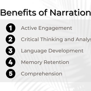 Narration Journal Notebook, Charlotte Mason Printable Homeschool ...