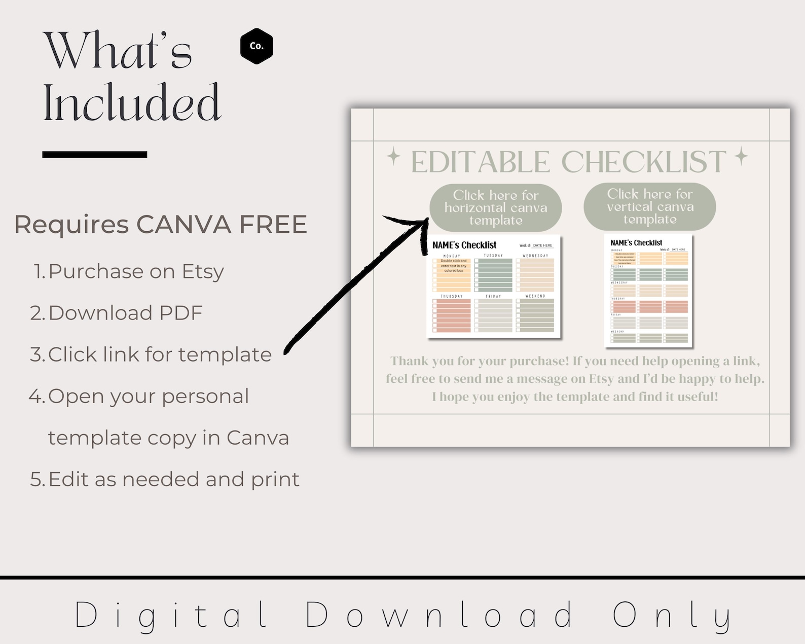 Editable Weekly Checklist for Kids To-do List Task Chart Daily ...