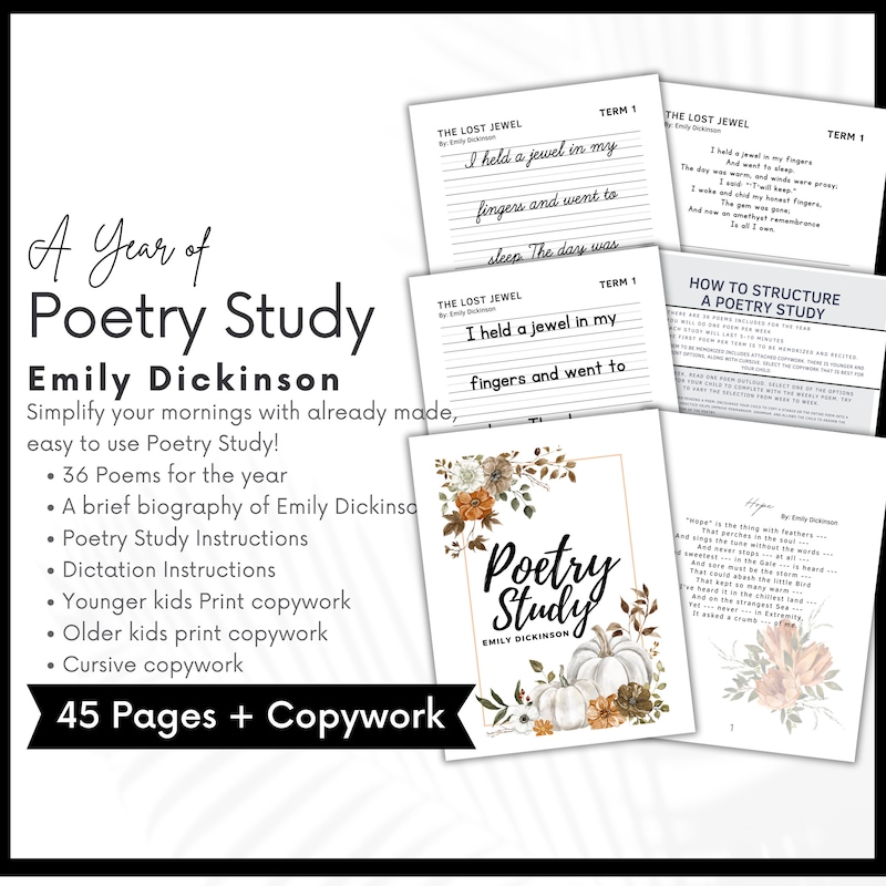 Emily Dickinson - Etsy