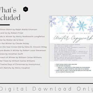 One Year of Print Copywork With 36 Seasonal Poems to Study, Charlotte ...