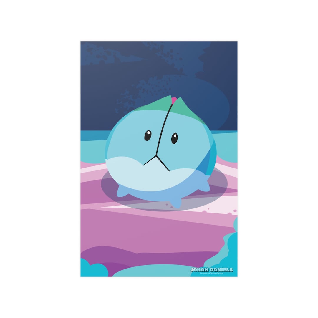 Steven Universe Flower Alien Poster - Etsy