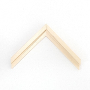 1 Inch Deep Natural Floater Frames - Wooden Floating Frames for Canvas ...