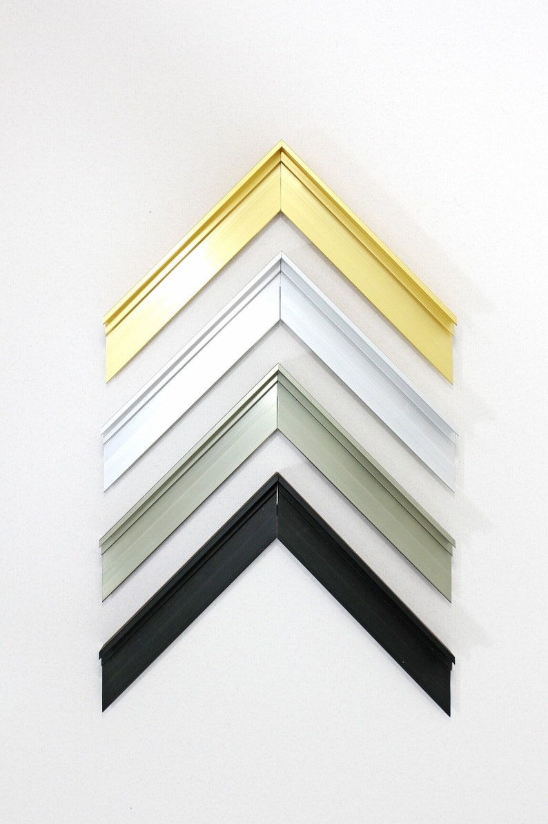 1 Metal Floater Metal Floating Frames for Canvas & - Etsy
