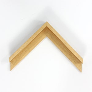1-1/2" Deep Natural Wooden Floating Frames for Canvas & Cradled Wood ...