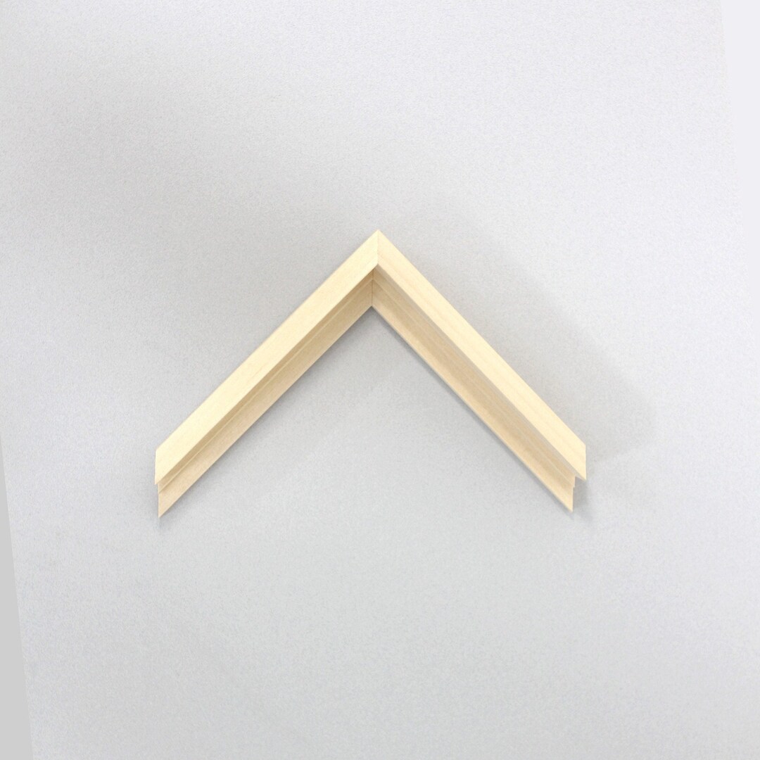 1-5/8 Inch Deep Natural Floater Frames - Wooden Floating Frames for ...