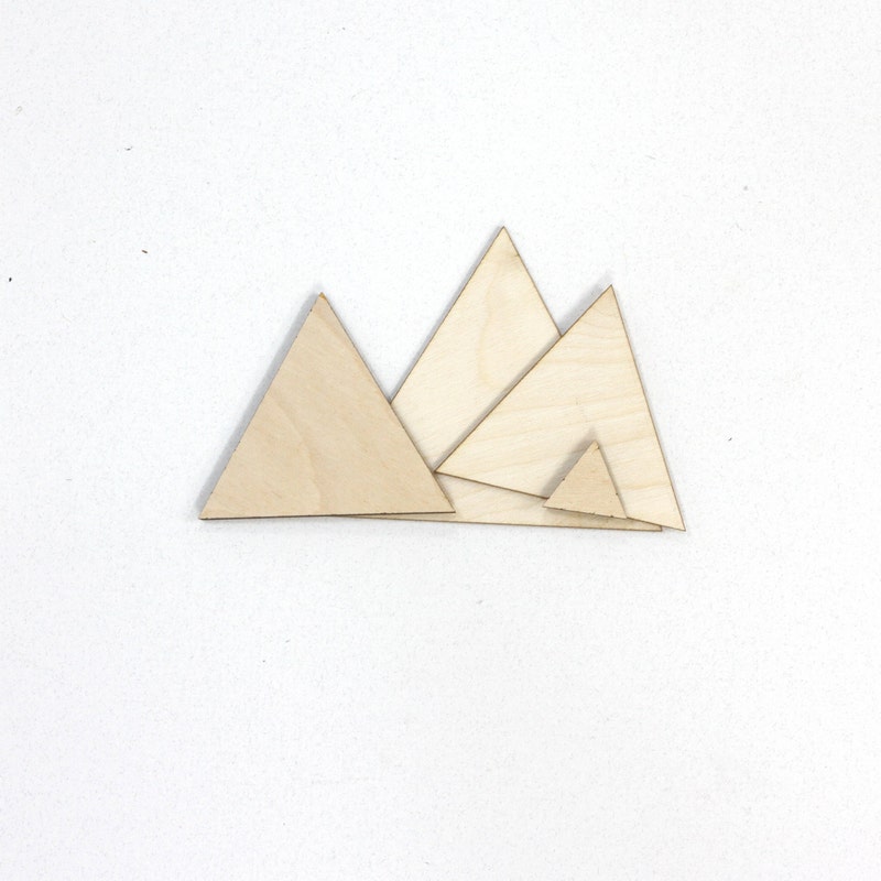 Triangle Cutout - Etsy