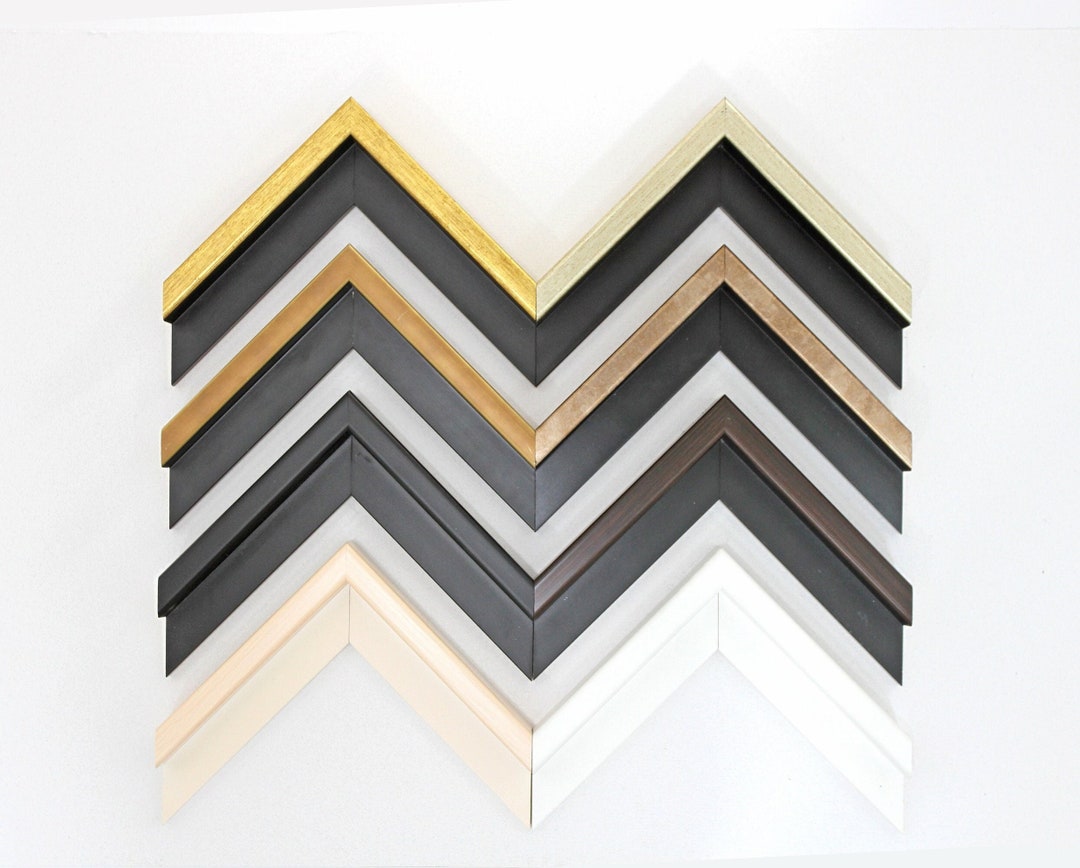1" Deep Floater Frame - Wooden Floating Frames for Canvas & Cradled ...