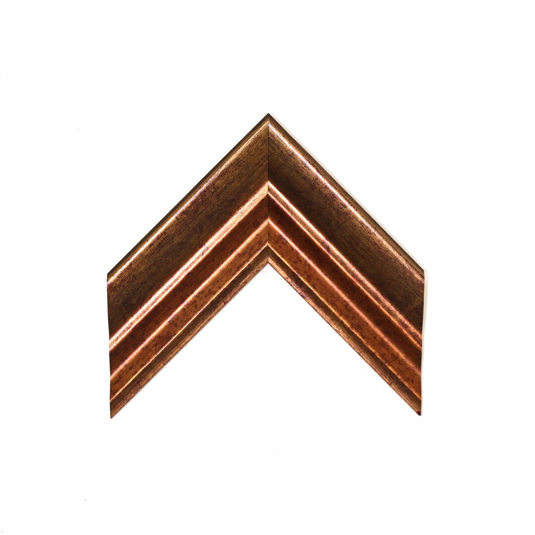 2-7/8" Dark Gold & Copper Frame- Custom-made Picture Frames - Etsy