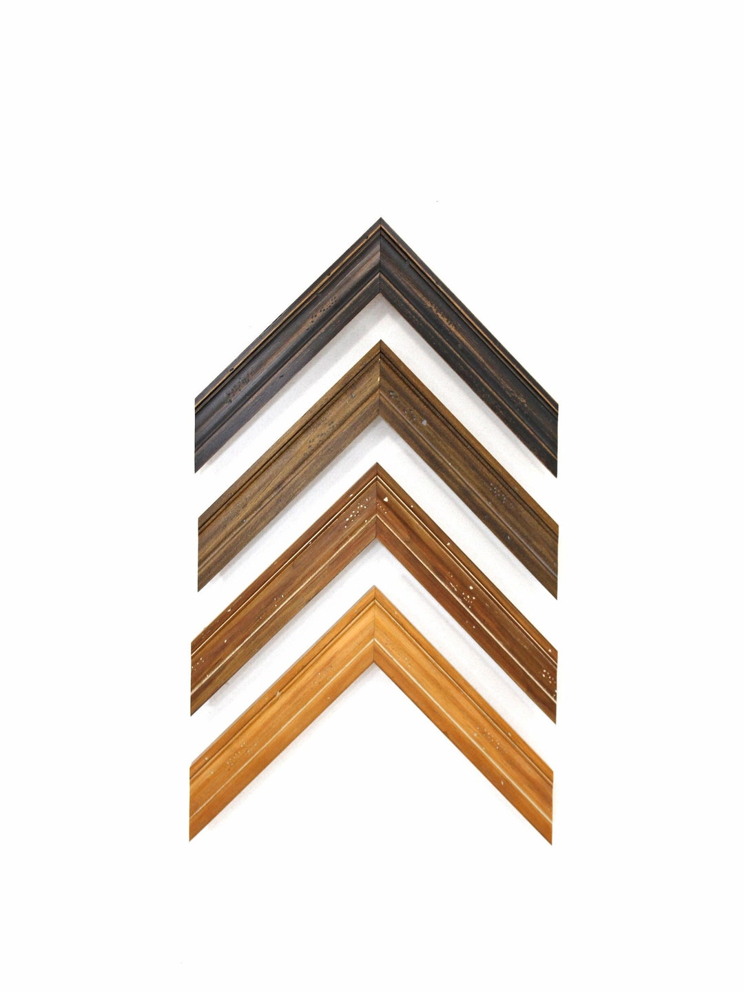 1-1/4" Antiqued Aged Pine Frame - Custom-made Picture Frames - Etsy