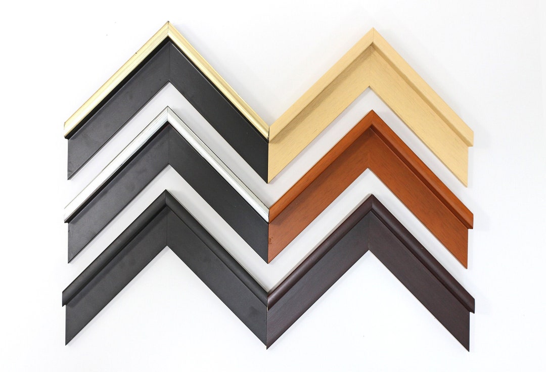 1" Deep Floater Frame - Wooden Floating Frames for Canvas & Cradled ...