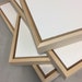 1 Inch Deep Natural Floater Frames - Wooden Floating Frames for Canvas ...