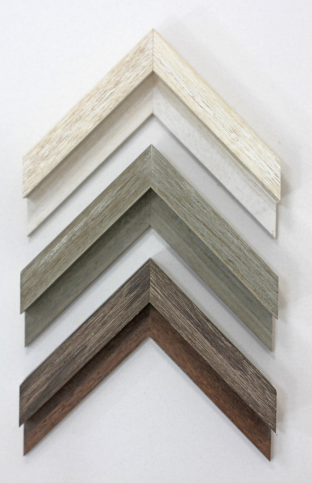 1-1/2" Deep Rustic Wooden Floating Frames for Canvas & Cradled Wood ...