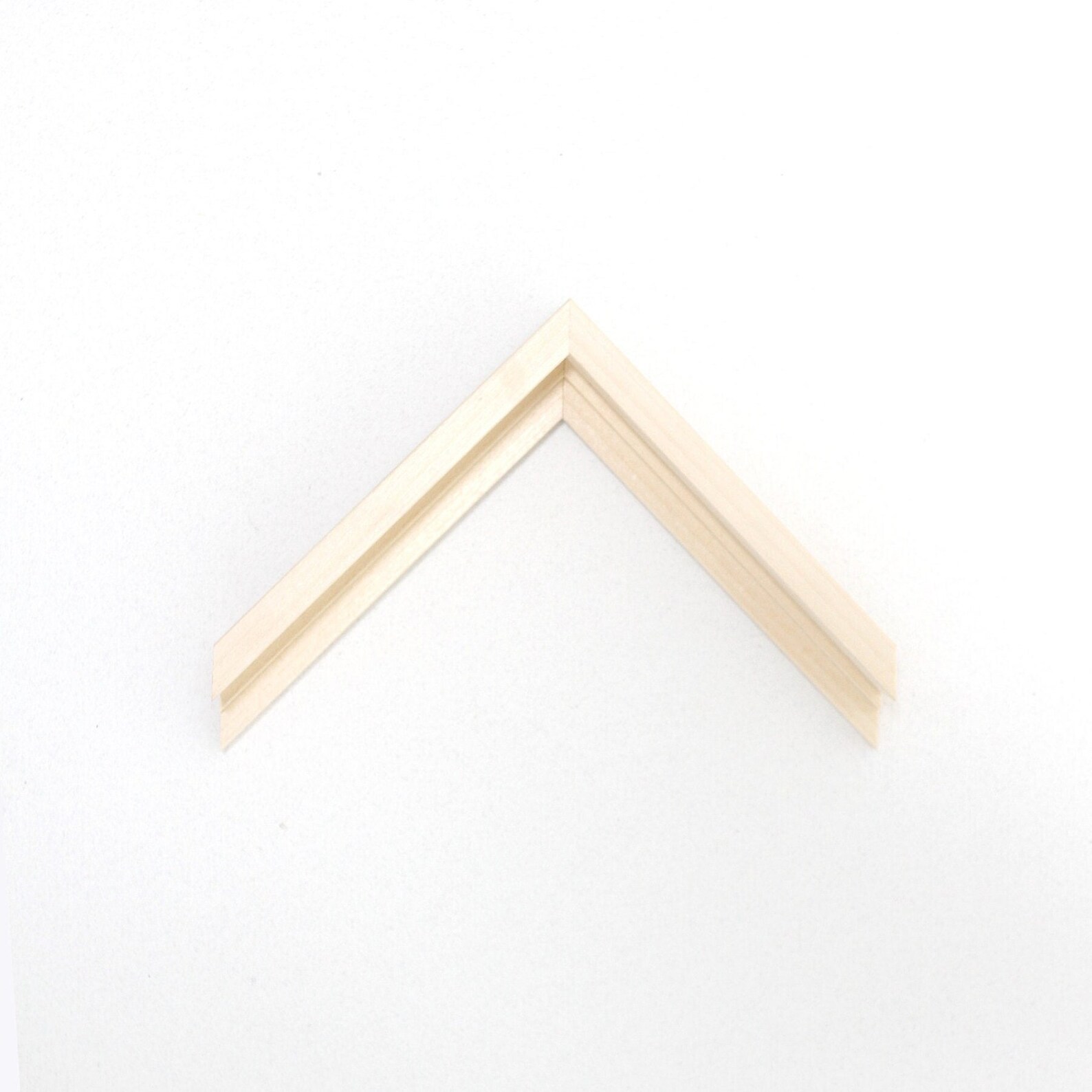 1-5/8 Inch Deep Natural Floater Frames - Wooden Floating Frames for ...