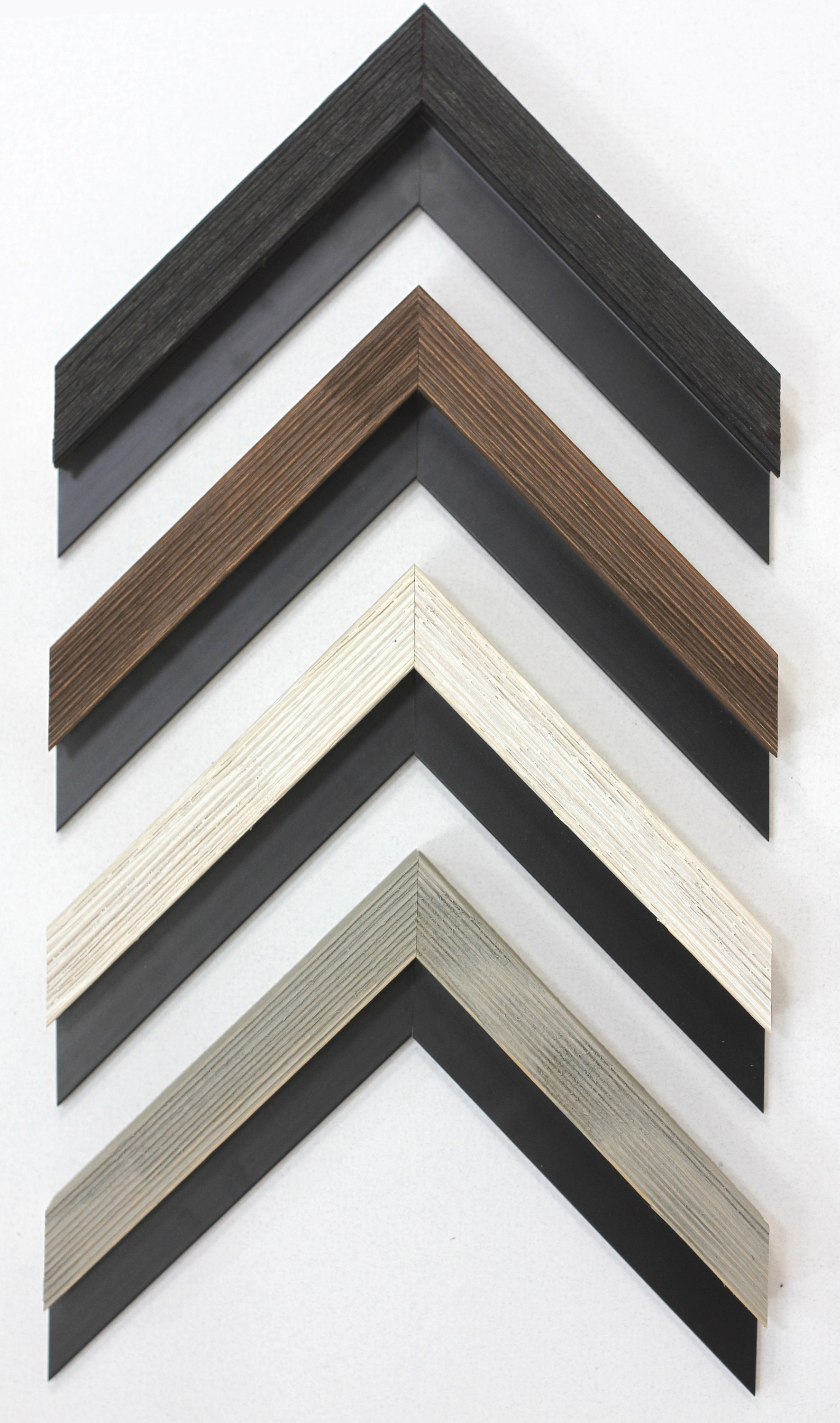 1" Deep Distressed/aged Wooden Floating Frames for Canvas & Cradled ...