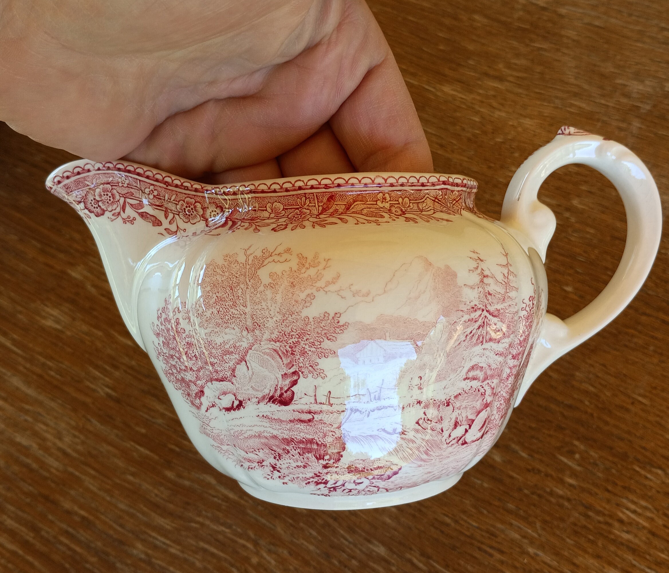 Vintage burgenland Sugar and Creamer Set by Villeroy & Boch Mettlach ...