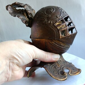 Rare Box in the Shape of a Knight in Armor Old Inkwell in - Etsy