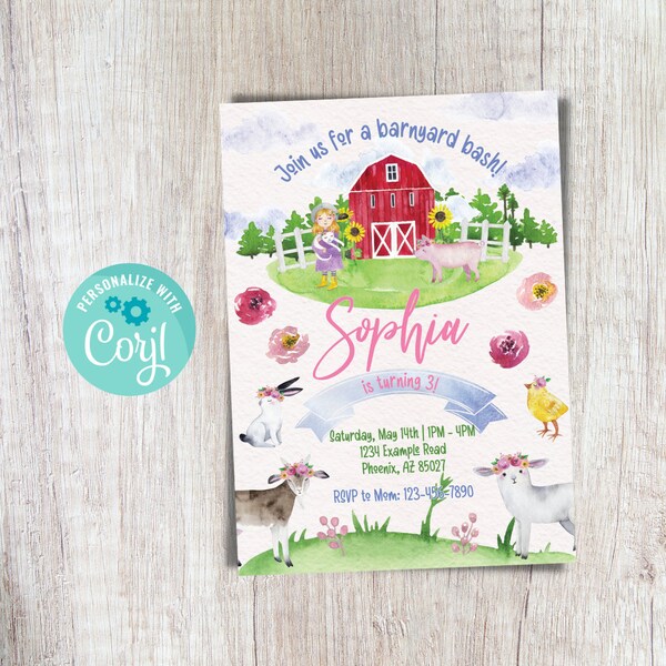 Barnyard Bash - Etsy