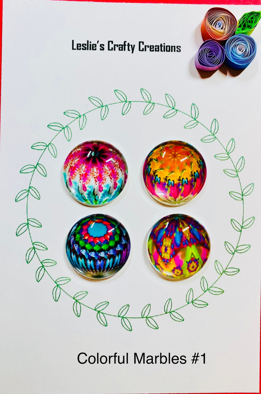 Colorful Marble Glass Magnets, Fridge Magnets, Goodie Bag Stuffer ...